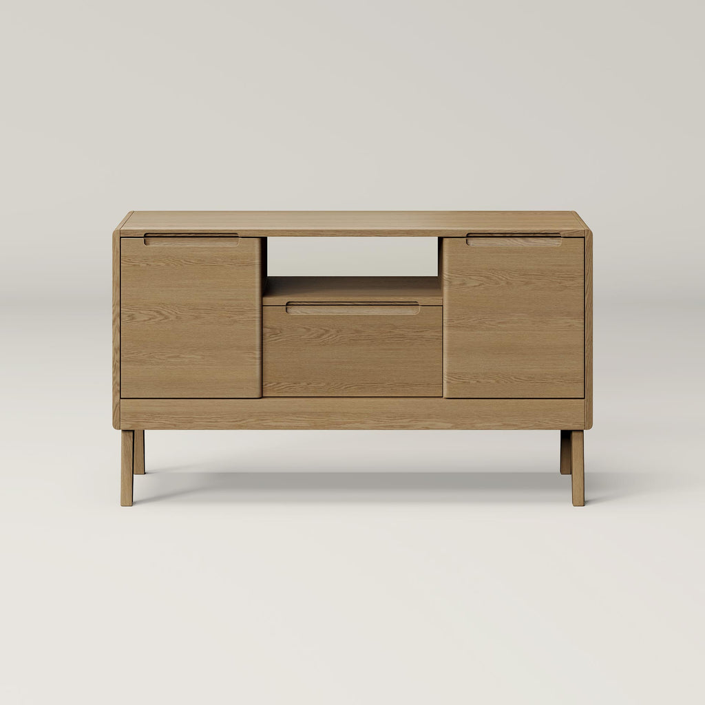 White oak credenza store